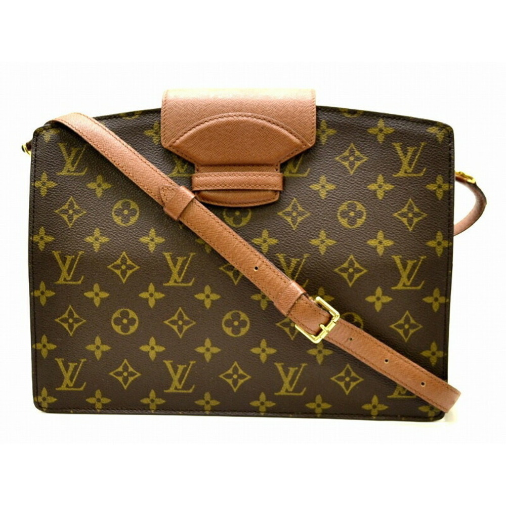 Louis Vuitton Courcel Crossbody Monogram Brown - Gem